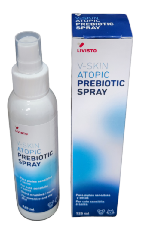 V-SKIN Атопик пребиотик спрей, 125 мл, Livisto